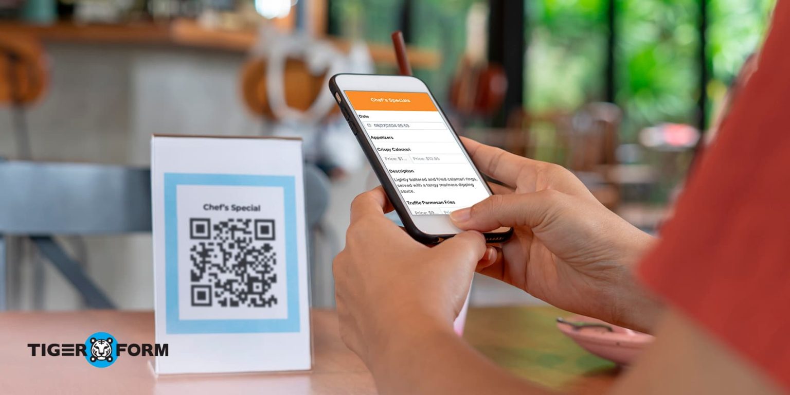 The Benefits of QR Code Menu Access Form for Restaurants