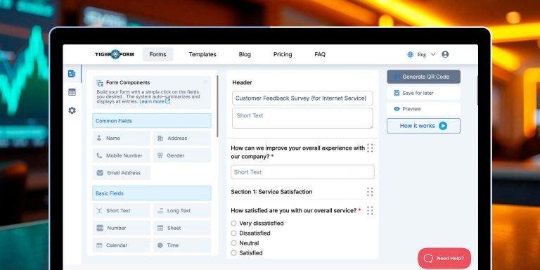 Enhancing Customer Feedback Form for Financial Services