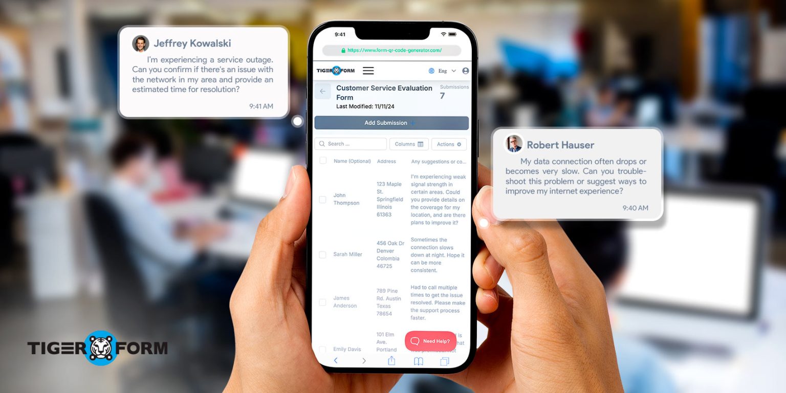 Simplified and Innovative Service Request Form For Telecom