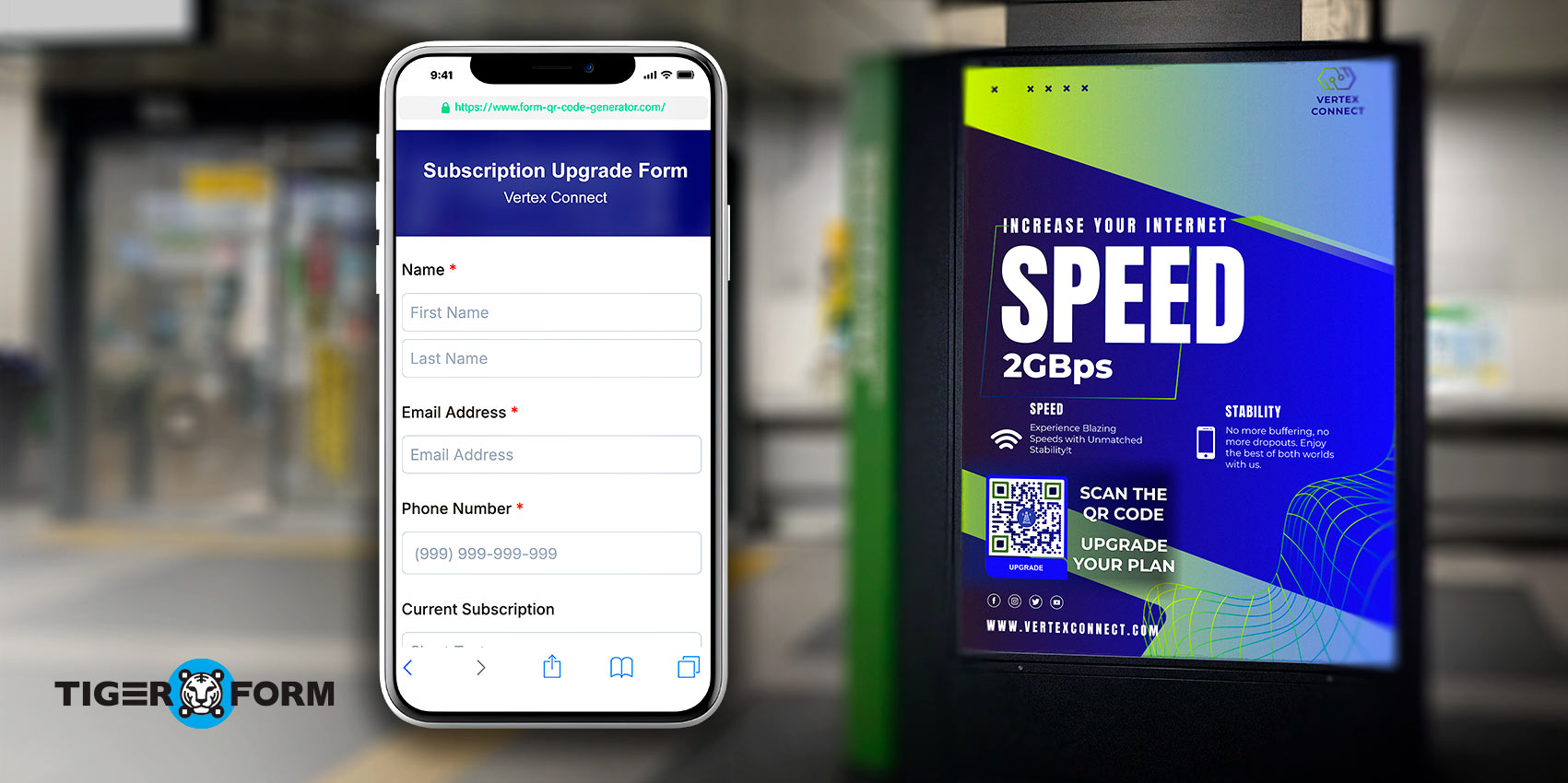 Simplify a Plan Upgrade Form for Telecommunication