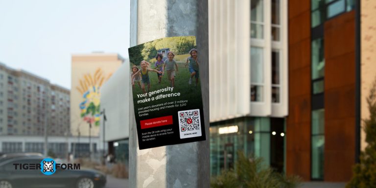 Enhancing Fundraising Form for Non-Profit with QR Codes