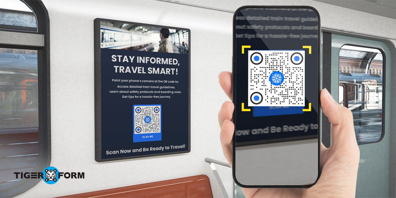 Revolutionize Boarding Form For Transportation With QR Code - Form QR ...